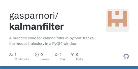 github gasparnori kalmanfilter a practice code for kalman filter in