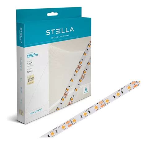 Fita Led Profissional 12v Evo 12w Branco Quente Sth8810 30 Frete grátis