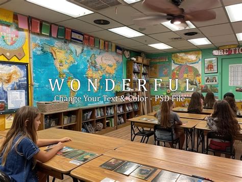 Classroom Workshop Psd High Quality Free Psd Templates For Download