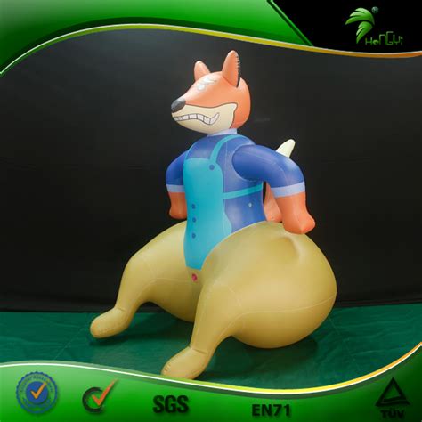Hongyi Inflatable Toy Animal Custom Inflatable Big Ass Inflatable Fox