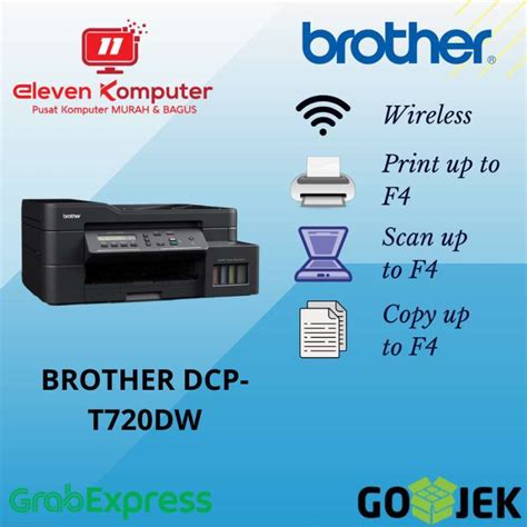 Jual Printer All In One Duplex WIFI ADF Brother DCP T720DW Ink Tank Di Seller Eleven Komputer