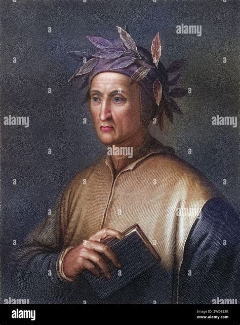 Dante Alighieri 1265 1321 Italienischer Dichter Aus Dem Buch Gallery
