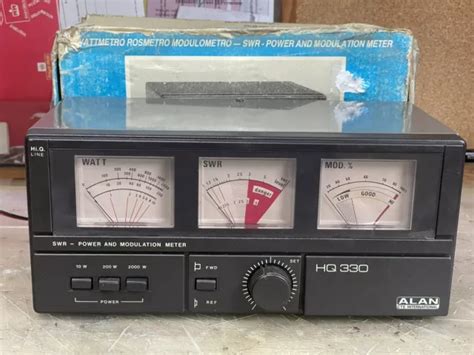 Alan Cte Hq330 Swr Power Modulation Meter For Cb Radio 2000w Faulty £45 06 Picclick Uk