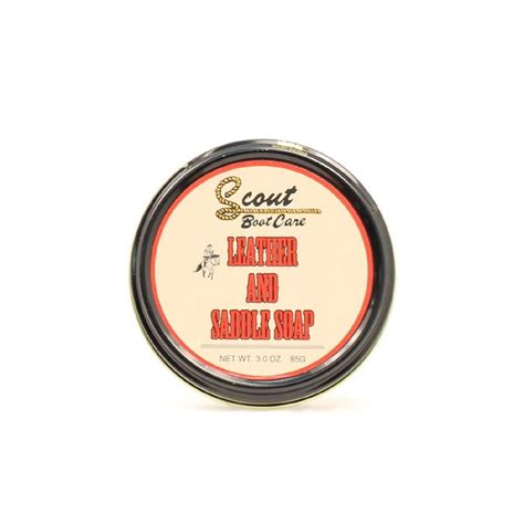 Scout Boot Care Leathersaddle Soap El Reparo Boots