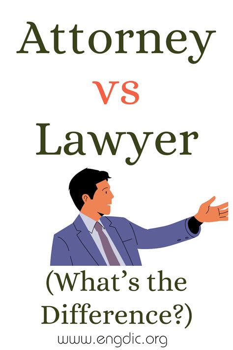 Attorney Vs Lawyer Whats The Difference Engdic