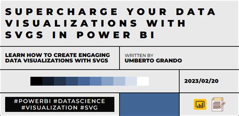 Supercharge Your Data Visualizations With Svgs In Power Bi By Umberto Grando Microsoft Power