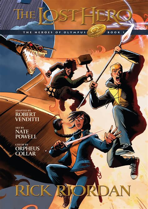 Rick Riordan The Lost Hero Graphic Novel