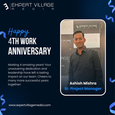 Expert Village Media Technologies On Linkedin Happy 4th Work