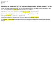 PHYED6101 Physical Education And Health Physical Fitness Assignment