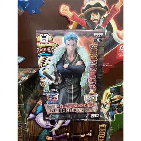 海賊星 海賊王 航海王 全新現貨 日版金證 景品 GrandlineMen DXF Vol 5 15周年 索隆 蝦皮購物
