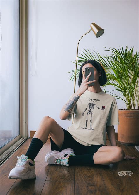 IMAGINE DRAGONS BONES CAMISETA