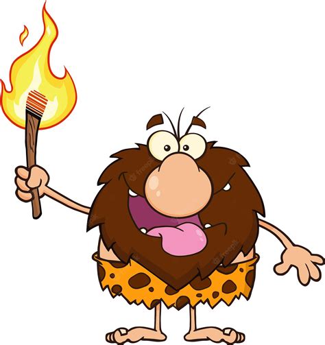 Caveman Cartoon Character