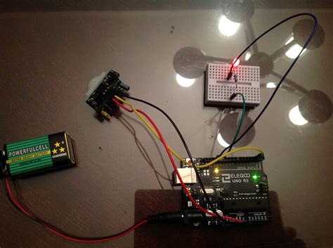 Pir Motion Sensor And Elegoo With Red Led Need Help 3rd Party Boards Arduino Forum