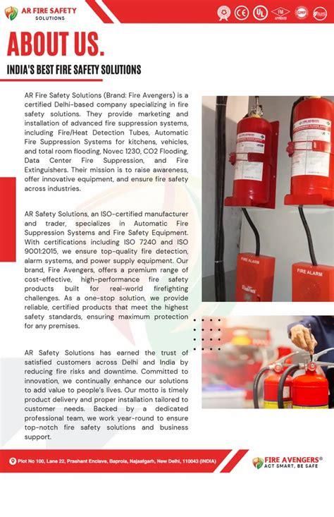 Detection Fire Suppression System For Home At ₹ 250000piece In New