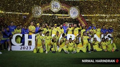 Ipl 2023 Csk Players Missed Flights Due To 5th Championship Celebration