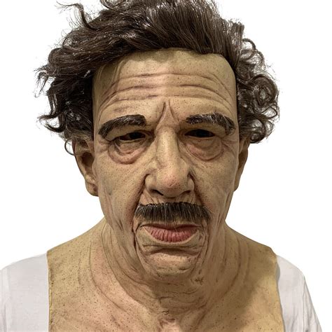 Buy Latex Old Man Mask Male Disguise Cosplay Costume Halloween