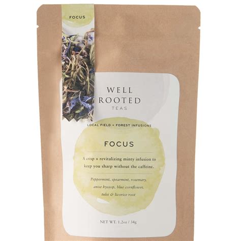 Focus Loose Leaf Herbal Tea Dandelion Naturals