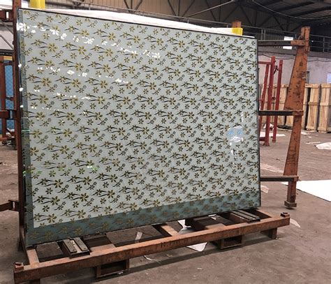 Decorative Acid Ice Flower Glass Manufacture Wholesales China Company