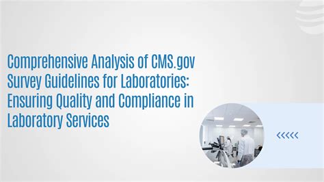 Survey Guidelines Quality And Compliance For Labs
