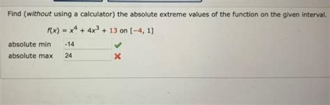 solved find without using a calculator the absolute