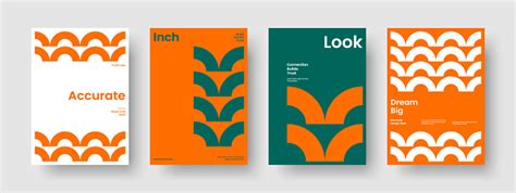 Tata Letak Selebaran Geometris Desain Sampul Buku Modern Template