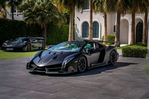 Lamborghini Veneno Blue And Black