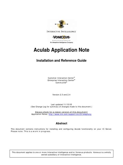 Aculab Application Note 23 Pdf Computing Telecommunications