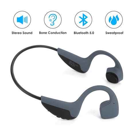 ¡novedad De Auriculares Bluetooth 50 De Conducción ósea Auriculares