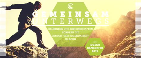 Jugenddankopfer 2019 Des Echn Gemeinsam Unterwegs