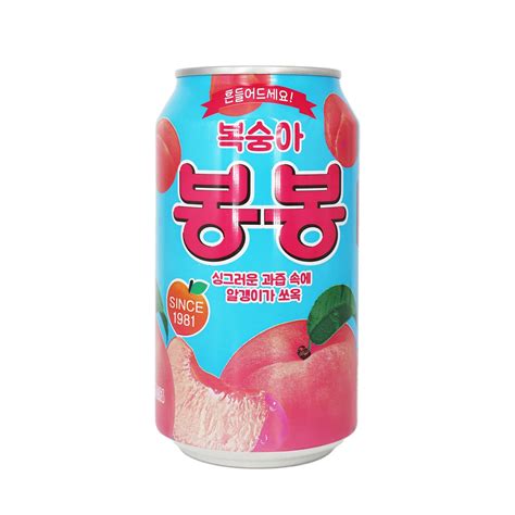 Haitai Peach Bong Bong 340ml Mochikim