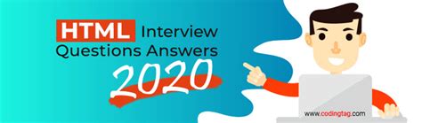 Advanced HTML Interview Questions And Answers In 2020 Free Online Updated IT Tutorials And