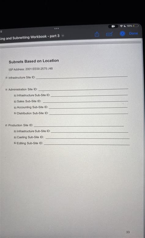 [solved] 10 2 Ing And Subnetting Workbook Part 3 Done Su