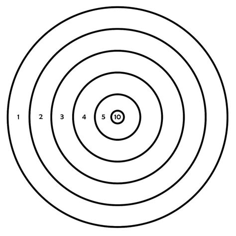 Paper Shooting Targets Printable Paper Shooting Targets Shooting