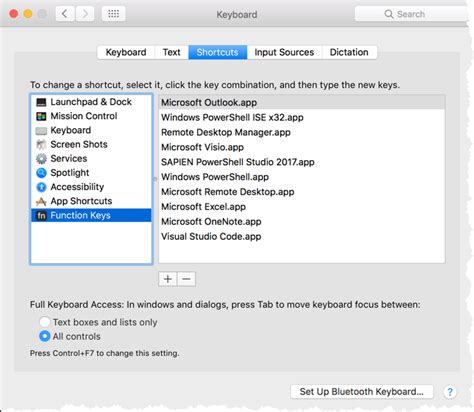 Always Display Function Keys On Touch Bar For Windows Apps Thinking Aloud