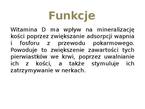 Prezentacja witaminy rozpuszczalne w tłuszczach Świat prezentacji