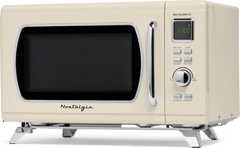 Nostalgia Mid Century Retro Countertop Microwave Oven
