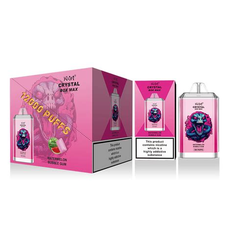 Crystal Pro Wholesale I Vape RandM R M Box Max 12000 Puffs Rechargeable