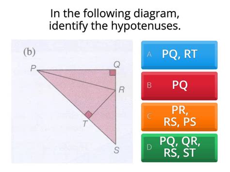 Pythagoras Backup Quiz