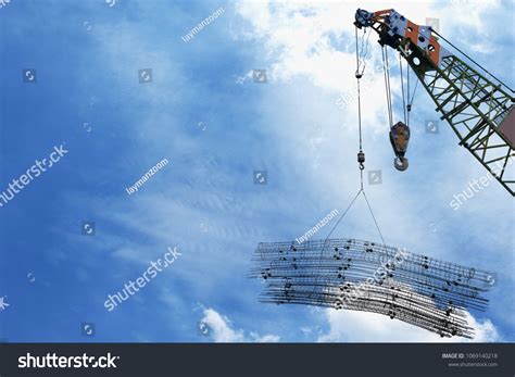 Industrial Mobile Crane Lifting Generator Crane Stock Photo 1069140218 Shutterstock
