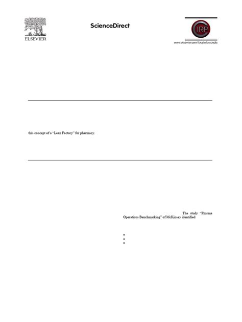 Benefits Of A Learning Factory In The Context Of Lean Manageme 2016 Procedia Pdf Learning