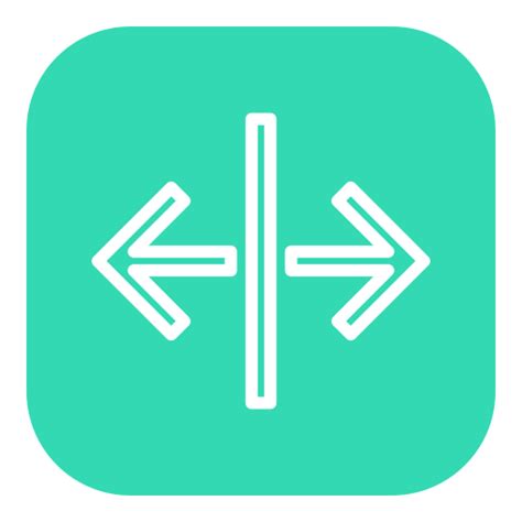 Split Generic Flat Icon