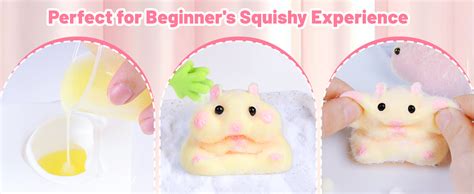 Tecmiyo Taba Squishy Kit Make Your Own Super Soft Diy Squishies With 11 Ab Liquid