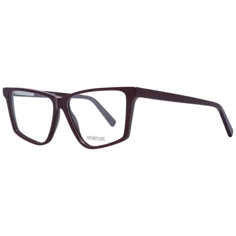 Sportmax Accessories Sportmax Burgundy Women Optical Womens Frames