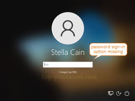 Fix Windows 10 Password Sign In Option Missing Password Recovery