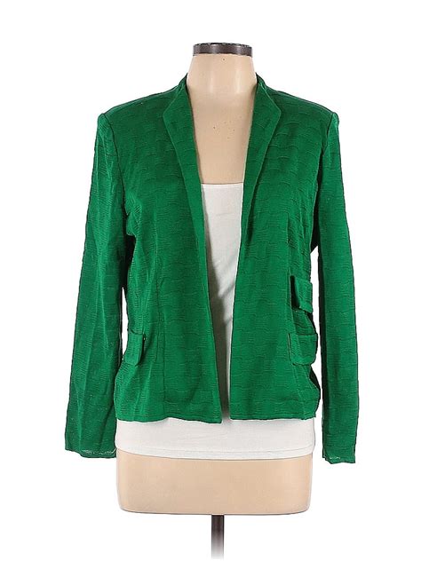 Misook Green Jacket Size L Petite 84 Off Thredup