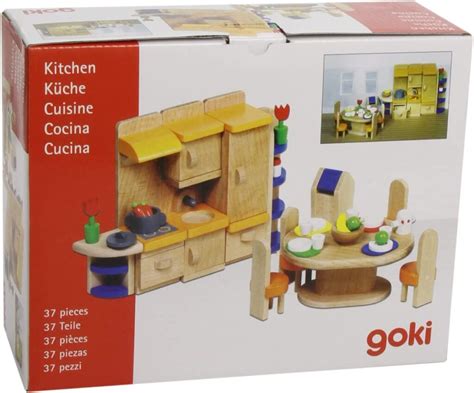 Goki Lutkina Kuća Kuhinja Drvene Igračke 51747 Minibigme