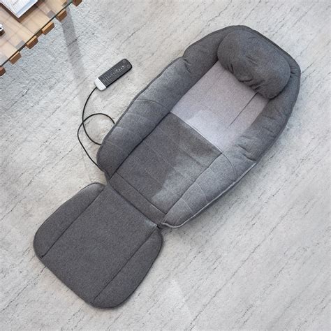 The Seated To Supine Deep Tissue Massage Cushion Hammacher Schlemmer