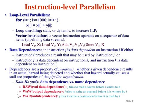PPT Instruction Level Parallelism PowerPoint Presentation Free Download ID