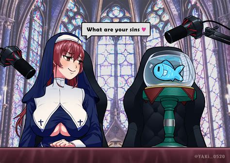 Houshou Marine Houshou Marine Nun Sameko Saba Fish Hololive