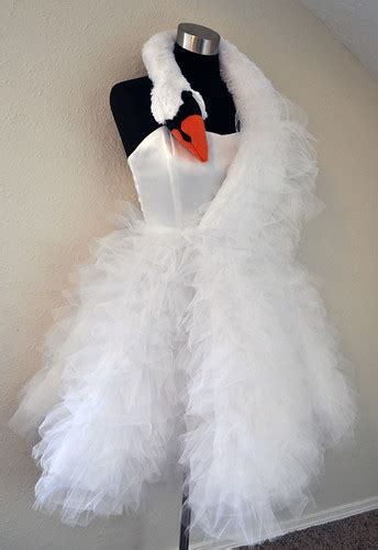 Deluxe Swan Dress This Is A Custom Wedding Dress Inspired Flickr